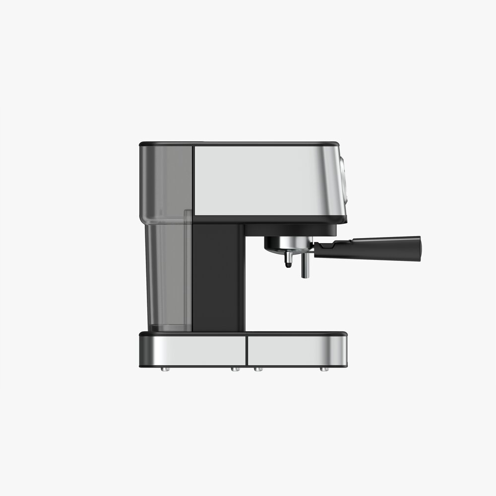 Espresso Coffee Machine 3D model - Download Home Appliances on 3DModels.org