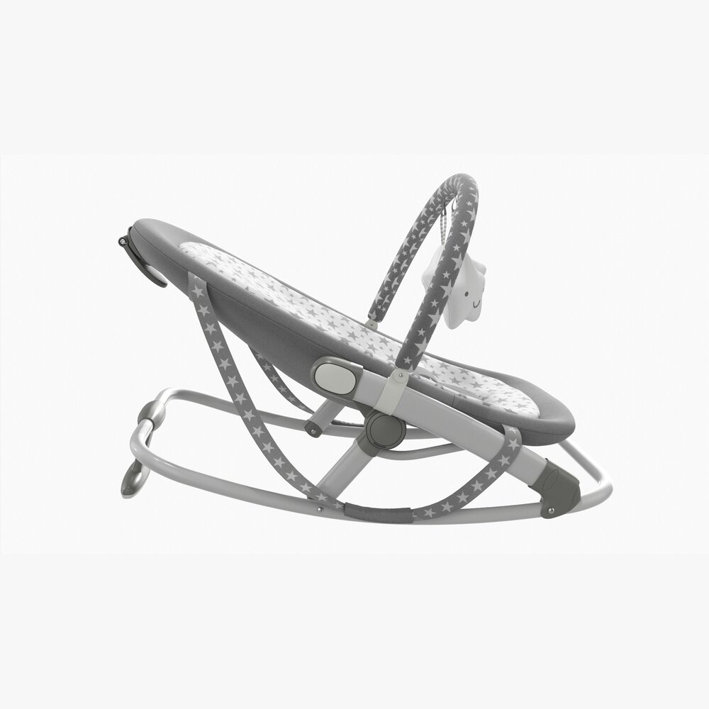 Fold Rocker With Toys 3D 모델 - 다운로드 장식 on 3DModels.org