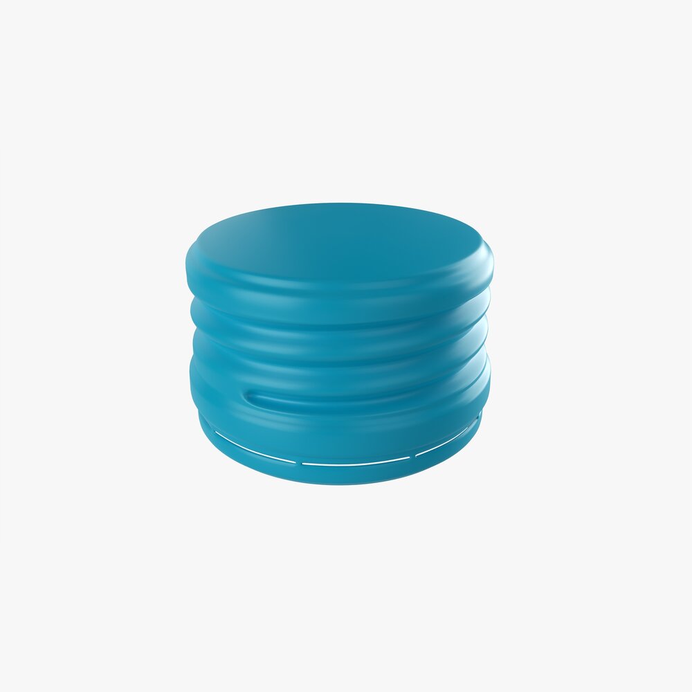 Glass Water Bottle with Twist Cap Design 3D model - Download Bottles ...