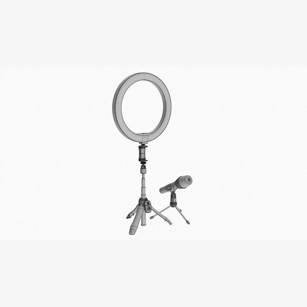 Live Streaming Kit 3D model - Download Electronic Accessories on ...