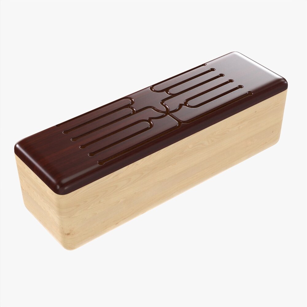 Log Drum 10-Tone 3D model - Download Musical Instruments on 3DModels.org