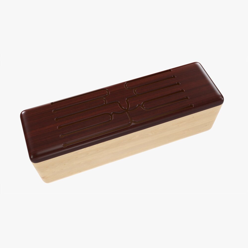 Log Drum 10-Tone 3D model - Download Musical Instruments on 3DModels.org