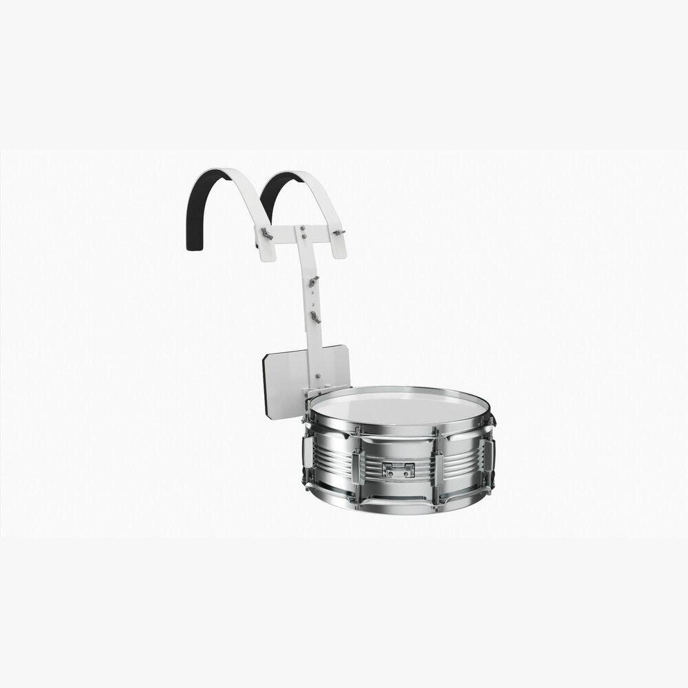 Marching Snare Drum Set 3D model - Download Musical Instruments on ...
