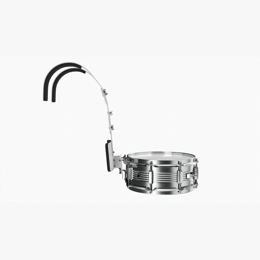 Marching Snare Drum Set 3D model - Download Musical Instruments on ...