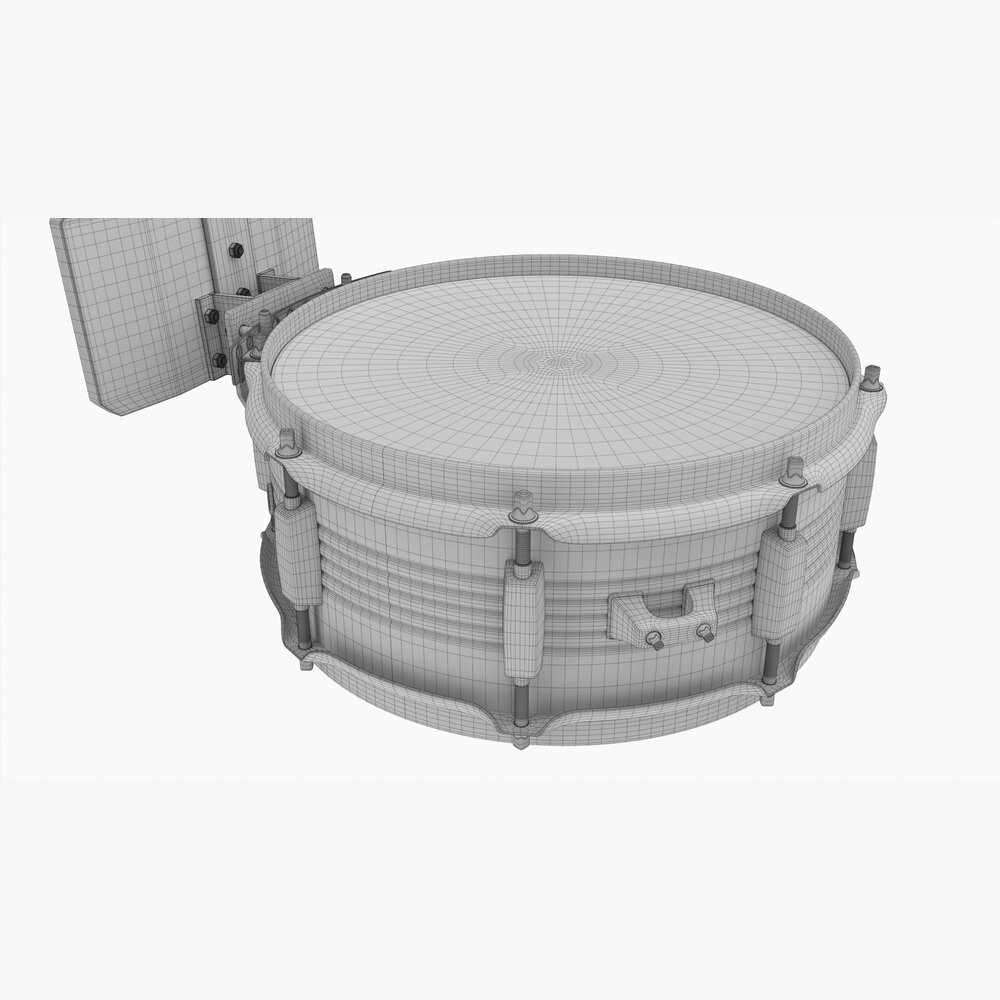 Marching Snare Drum Set 3D model - Download Musical Instruments on ...
