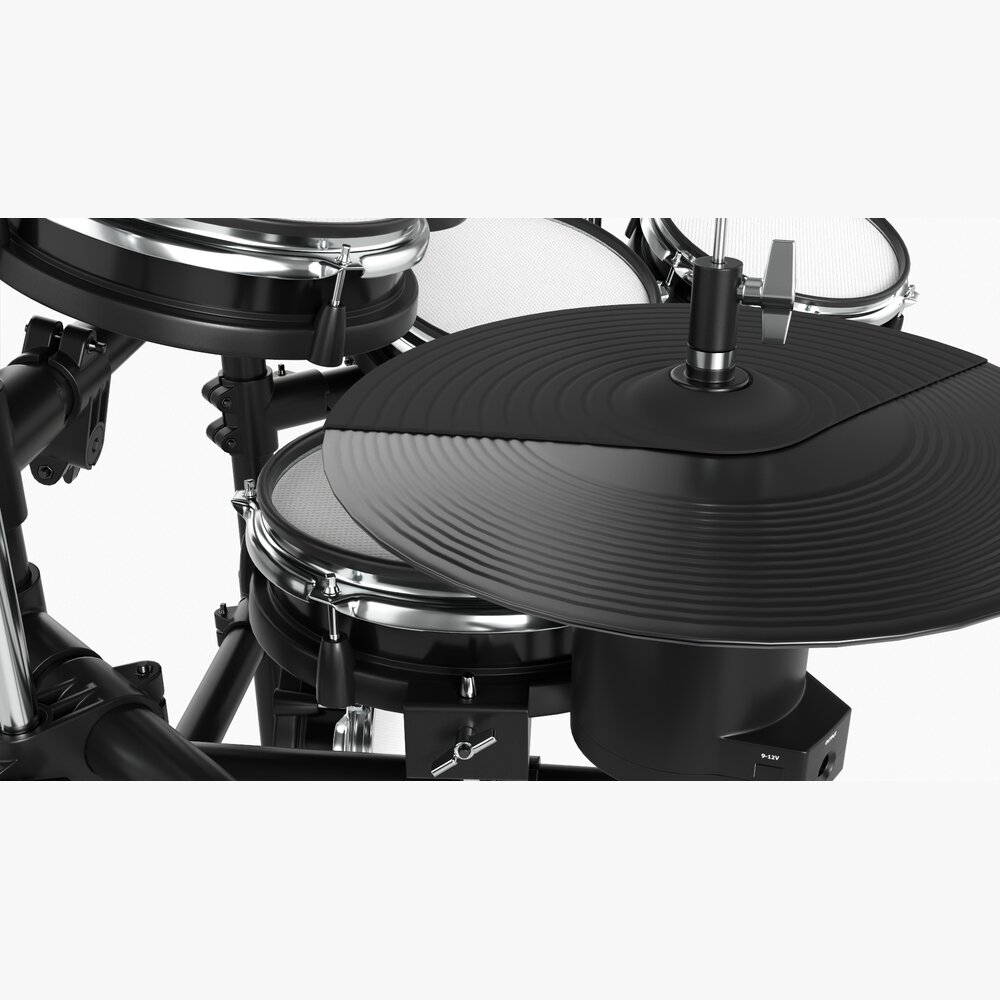 Millenium Mps-850 E-Drum Set 3D model - Download Musical Instruments on ...