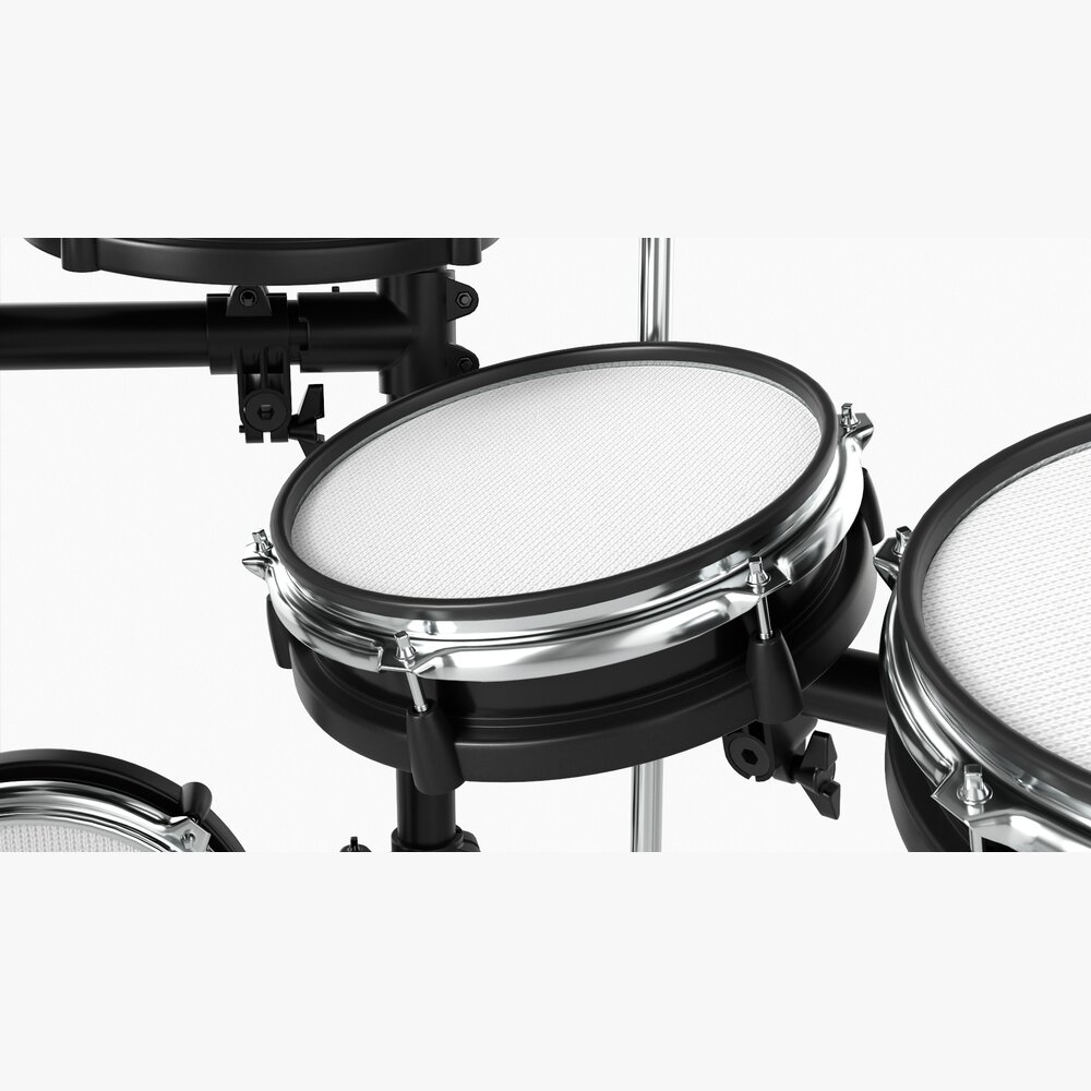 Millenium Mps-850 E-Drum Set 3D model - Download Musical Instruments on ...