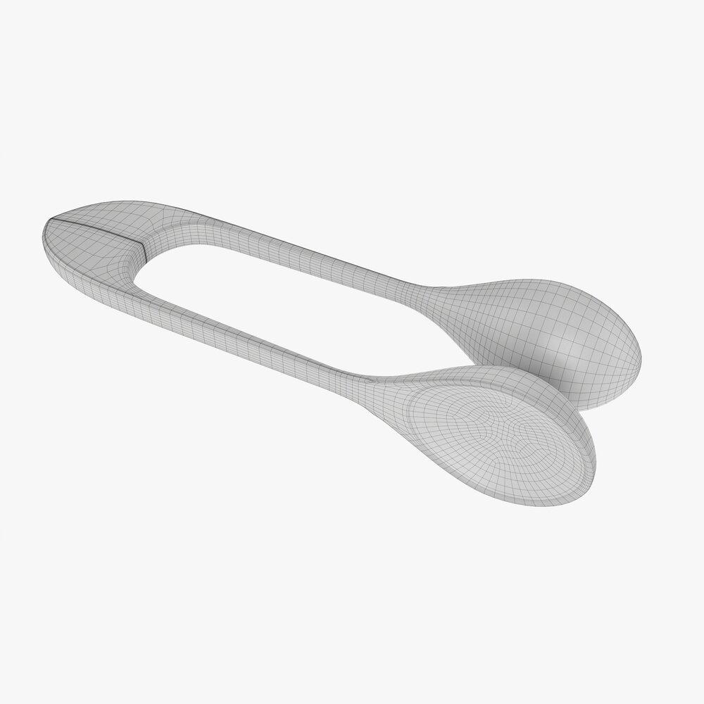 Music Spoons 3D model - Download Musical Instruments on 3DModels.org