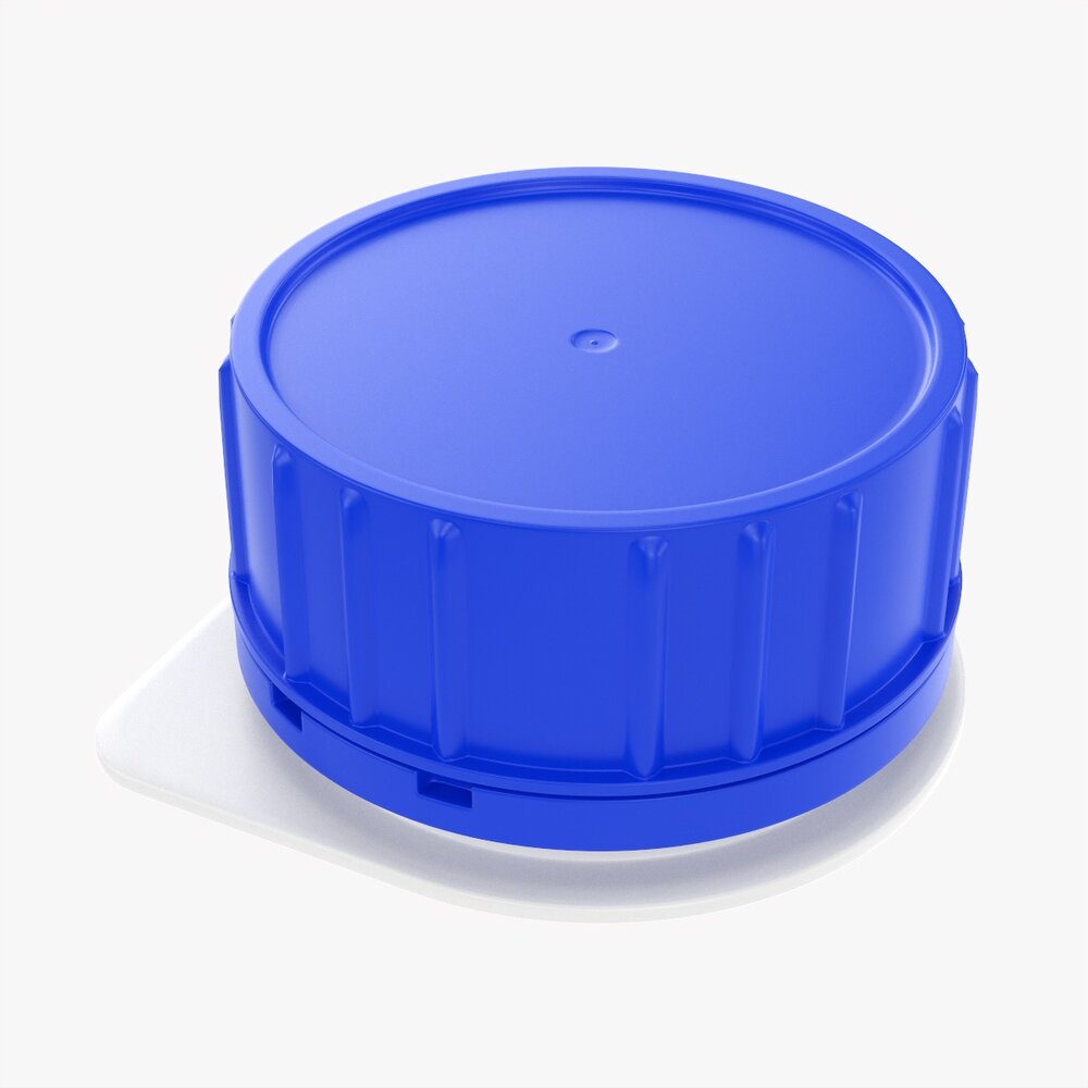 Tetra Pak Plastic Screw Cap 3D model - Download Mockup on 3DModels.org