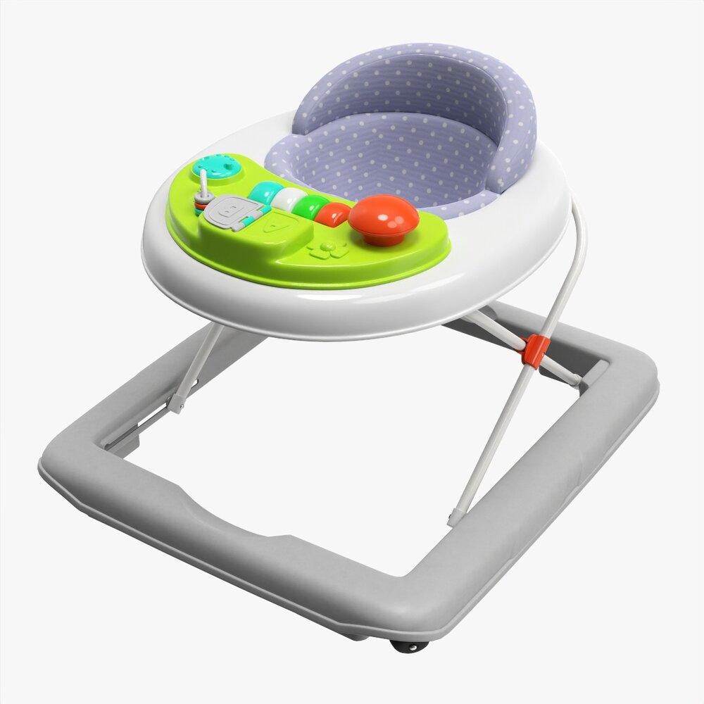 Baby Go Round Walker 3D model - Download Decoration on 3DModels.org