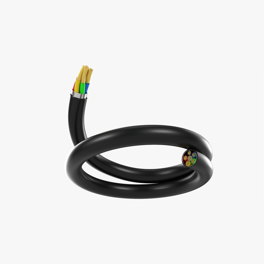 Cable Cut 01 3D model - Download Tools on 3DModels.org