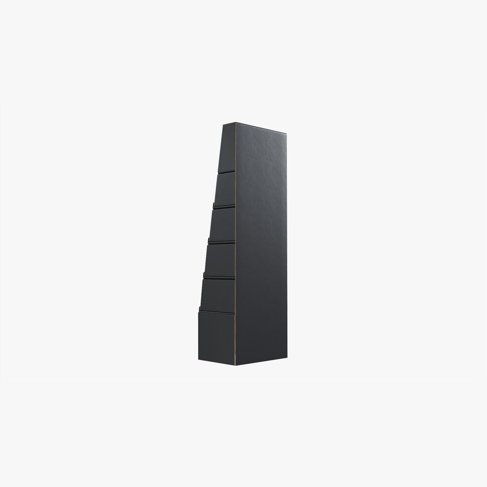 Cardboard Display Stand 3D model - Download Shelving on 3DModels.org