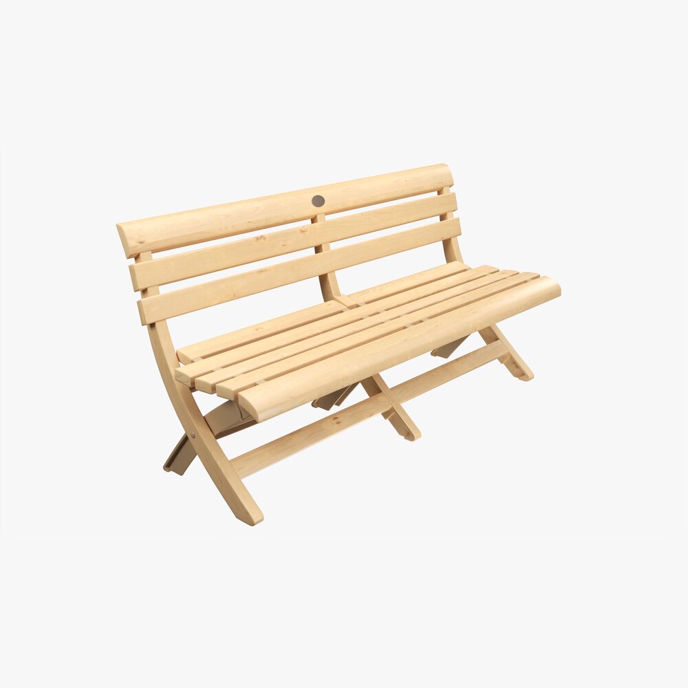 Faux Wood Bench 3D model - Download Bench on 3DModels.org