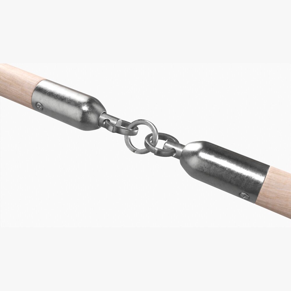 Flail Three Sectional Short 3D model - Download Bladed Weapon on ...