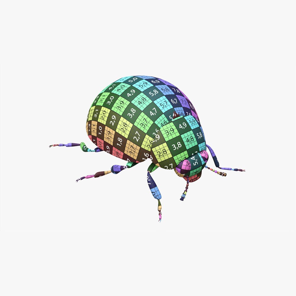 Ladybug 3D model - Download Insects on 3DModels.org