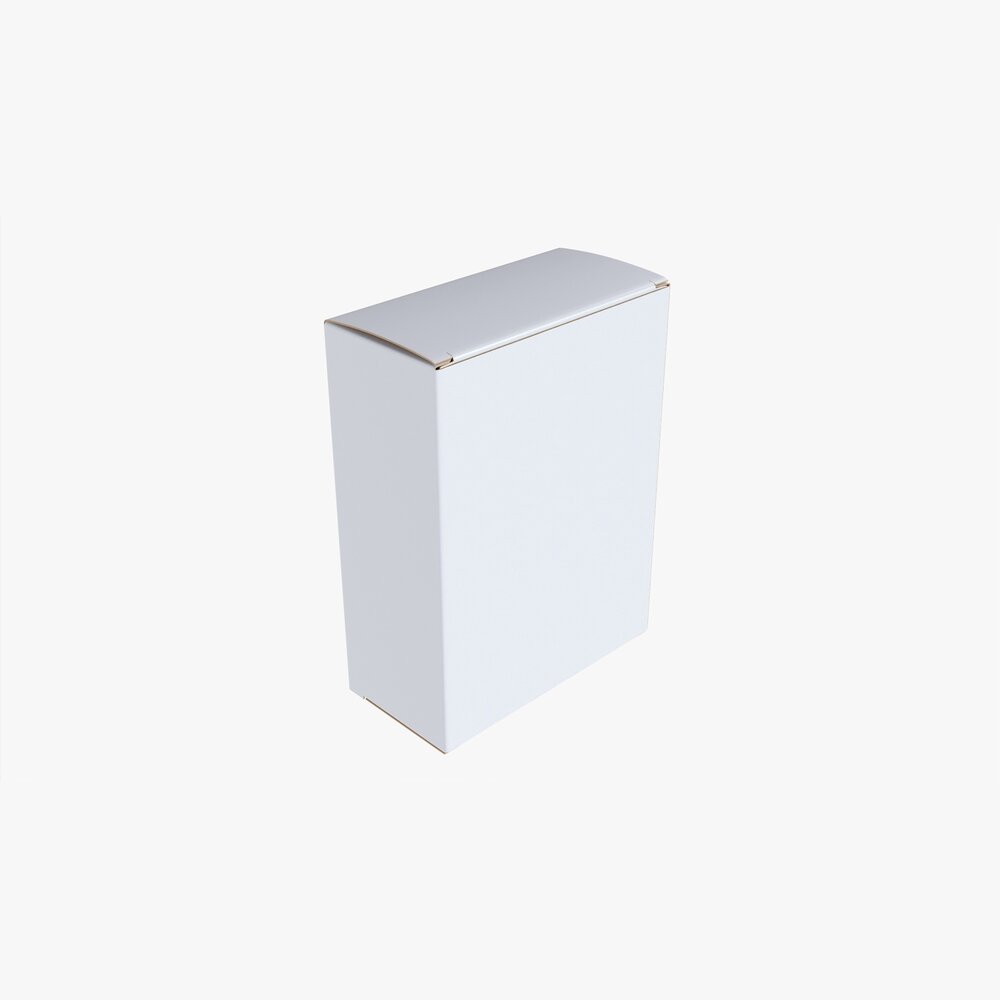 Paper Box Mockup 05 3D model - Download Mockup on 3DModels.org