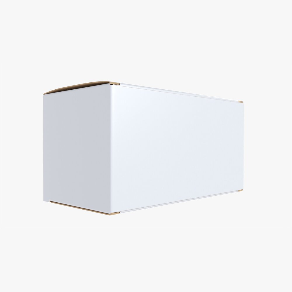 Paper Box Mockup 12 3D model - Download Mockup on 3DModels.org