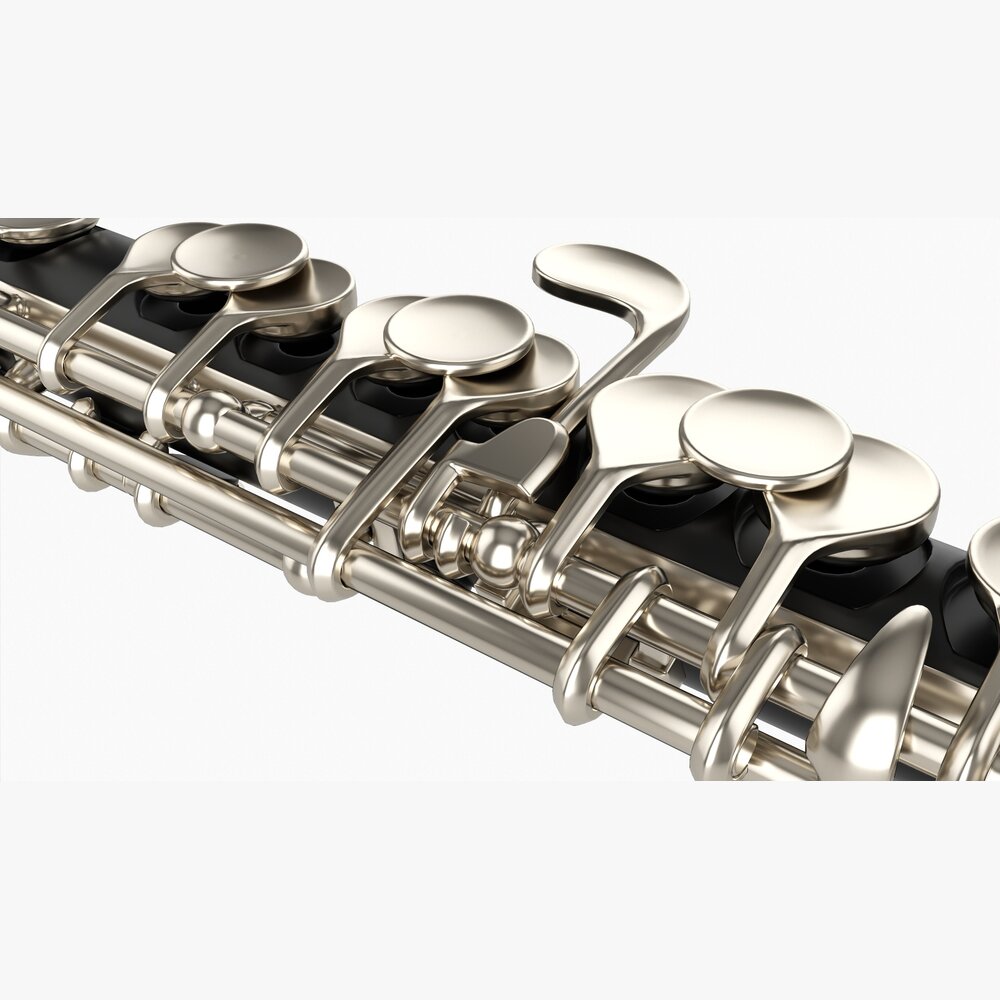 Piccolo Flute 3D model - Download Musical Instruments on 3DModels.org