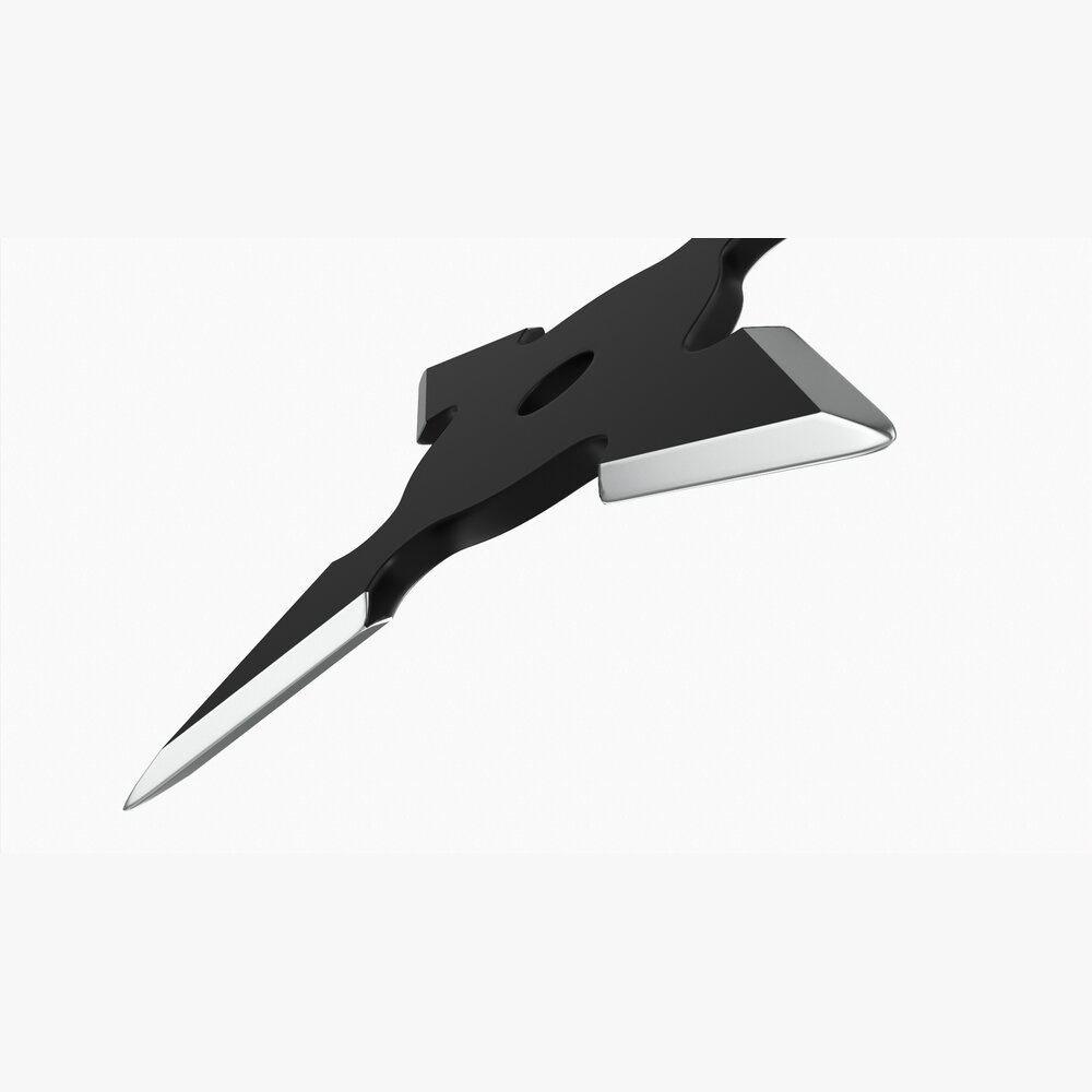 Ninja Shuriken Dobócsillag 3D modell - Letöltés Bladed Weapon be ...