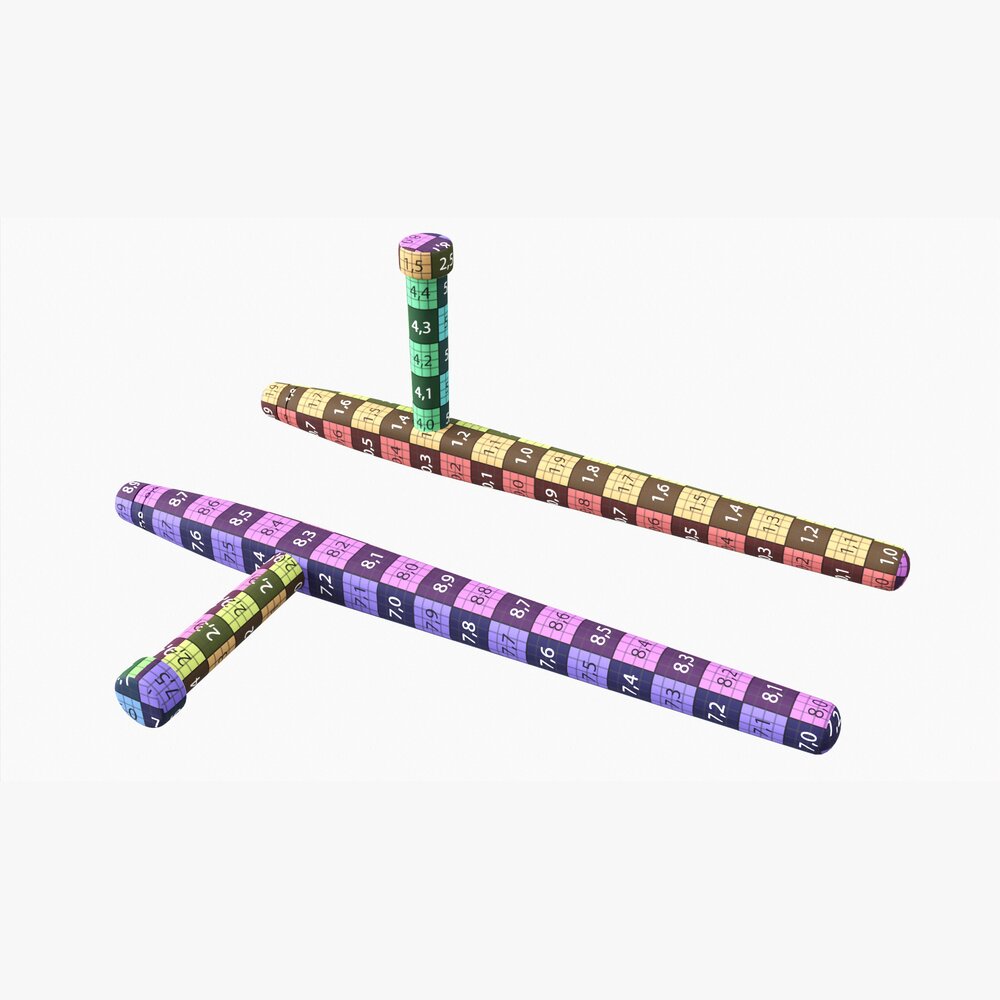 Tonfa Okinawa Wood 3D model - Download Bladed Weapon on 3DModels.org