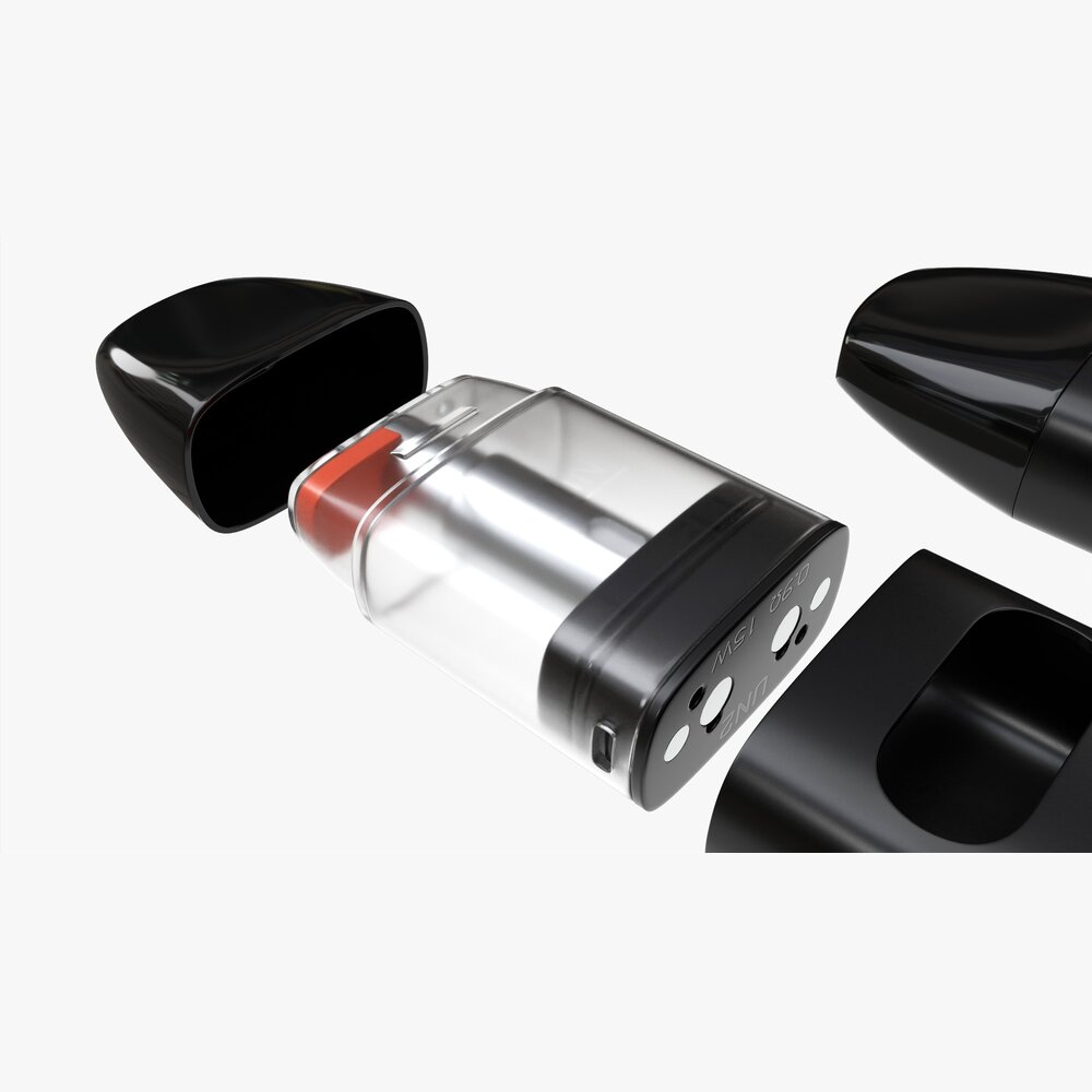 Uwell Caliburn A2 Vape Device Pod System Black 3D model - Download ...