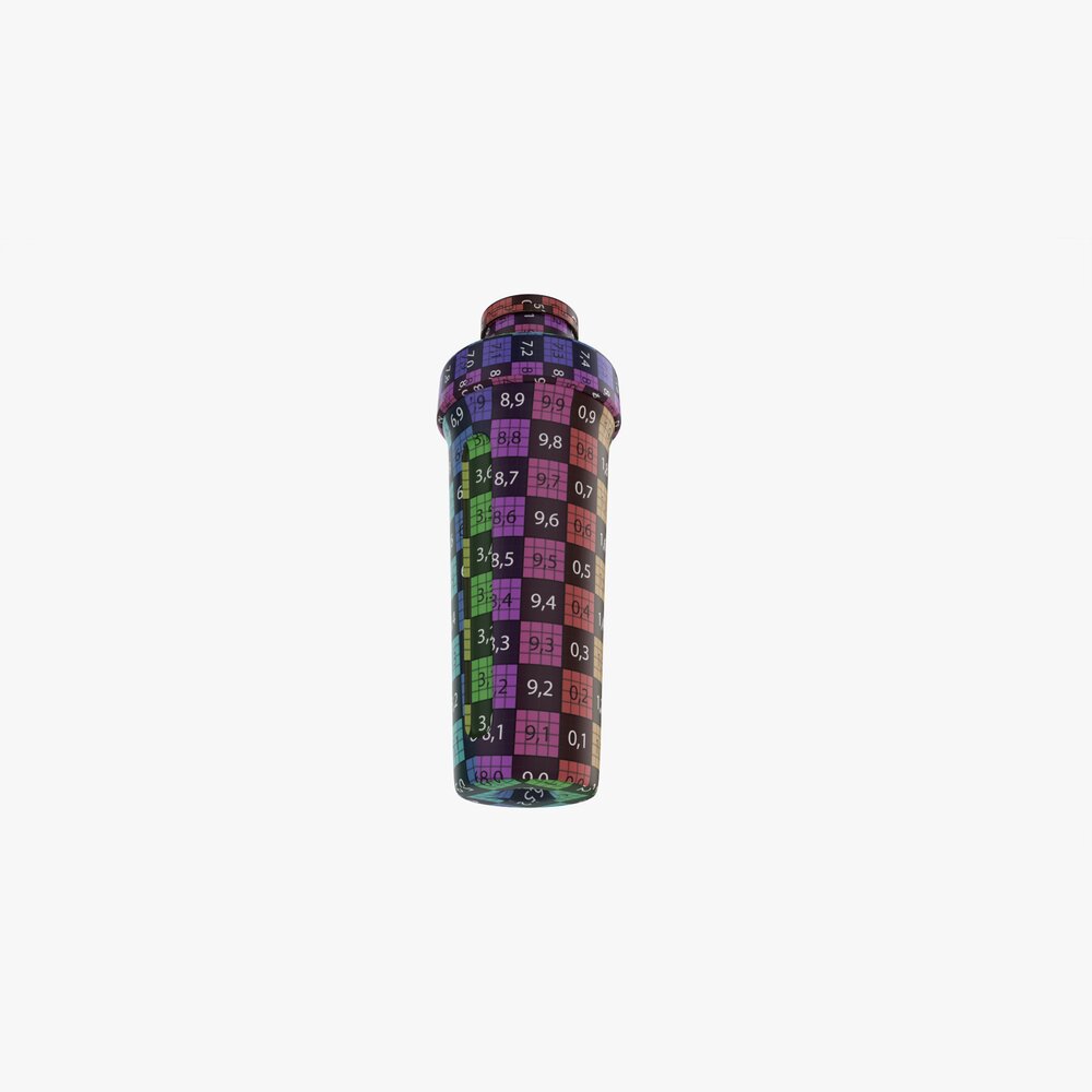 Blender Bottle 3D model - Download Appliances on 3DModels.org