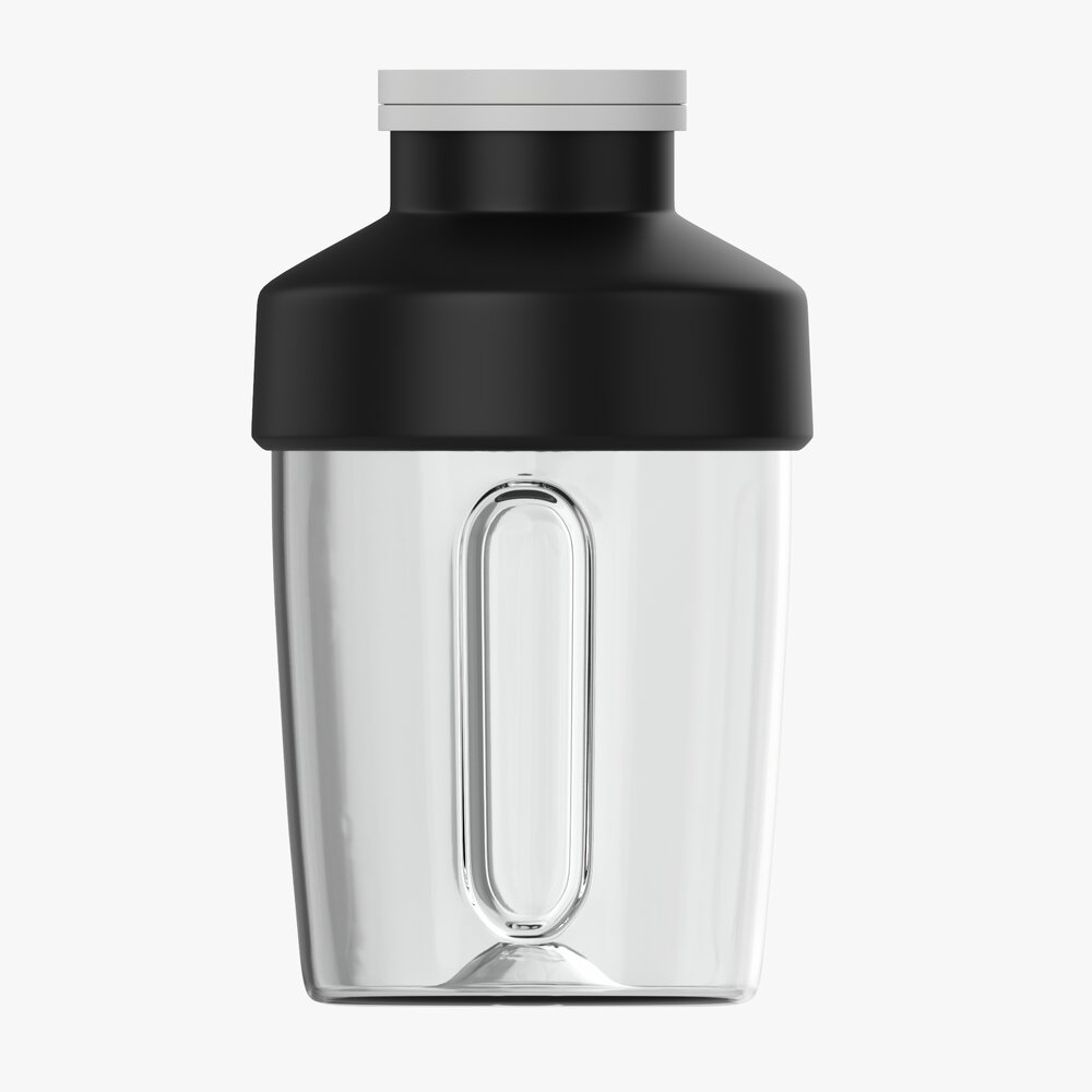 Blender Bottle Small 3D model - Download Appliances on 3DModels.org