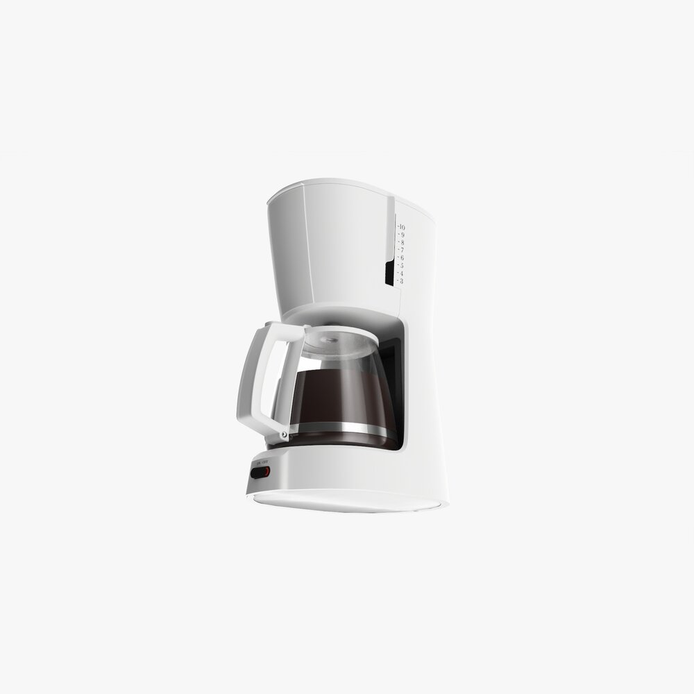 Coffee Machine 3D model - Download Home Appliances on 3DModels.org