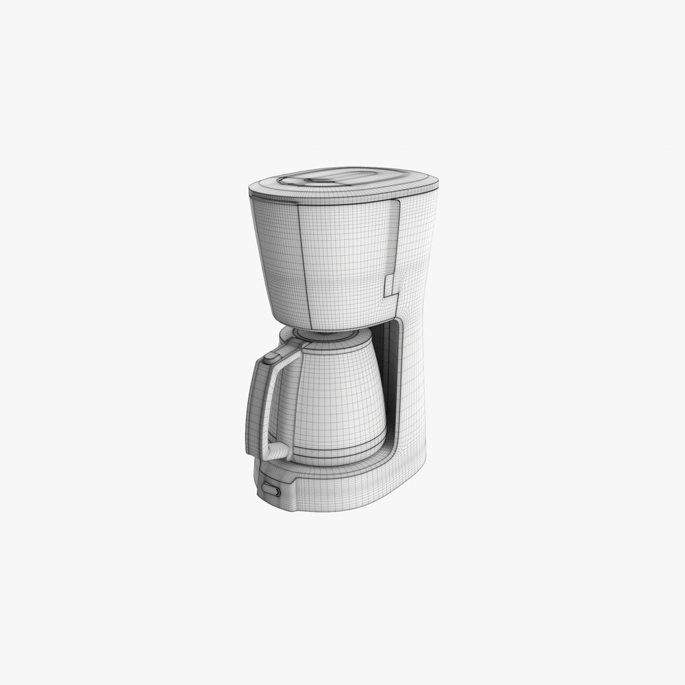 Coffee Machine 3D model - Download Home Appliances on 3DModels.org