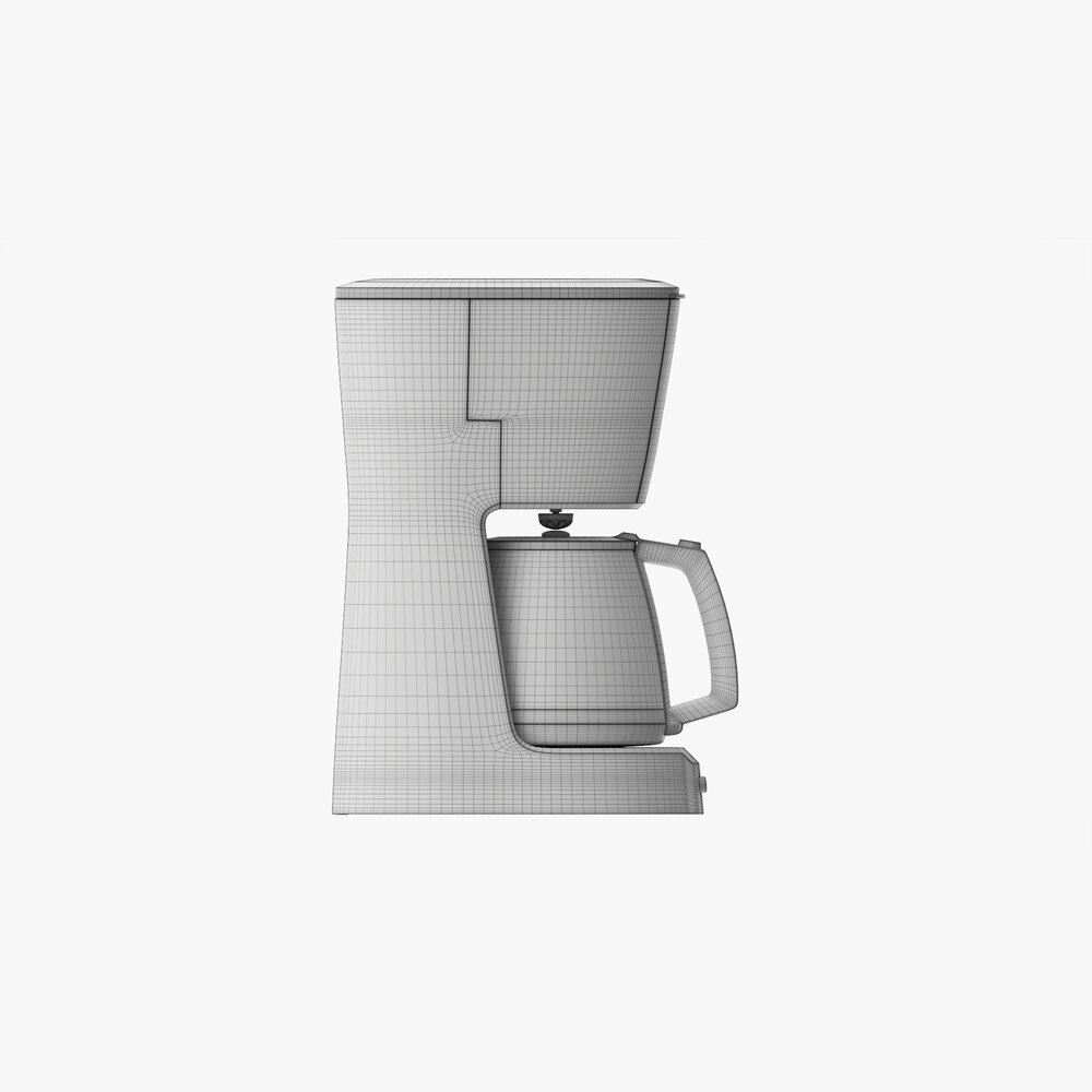 Coffee Machine 3D model - Download Home Appliances on 3DModels.org