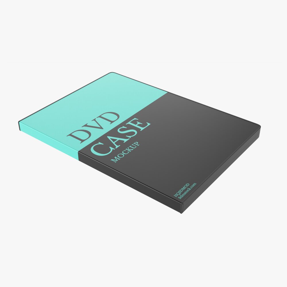 Caja de Dvd Cerrada Modelo 3D - Descargar Aficiones on 3DModels.org
