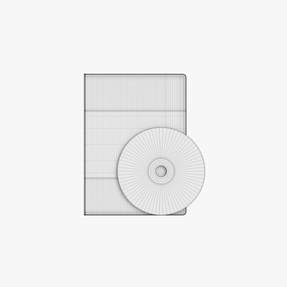 Dvd Case Closed With Disc Mockup 3D model - Download Hobbies on ...