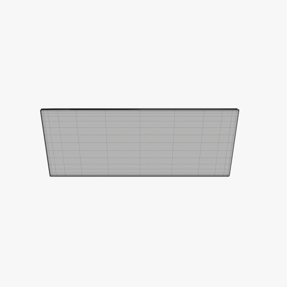Long Low Paper Box Mockup 3D model - Download Mockup on 3DModels.org