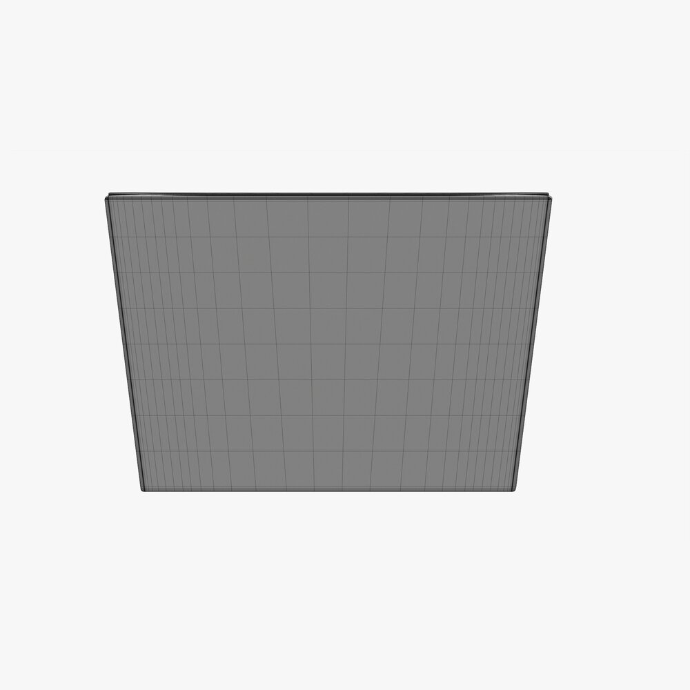 Square High Paper Box Mockup 3D model - Download Mockup on 3DModels.org