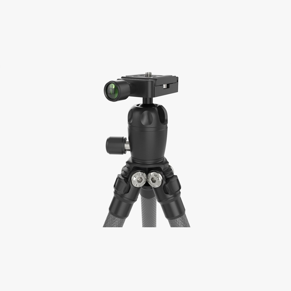 Tabletop Carbon Camera Tripod 03 3D model - Download Electronic ...