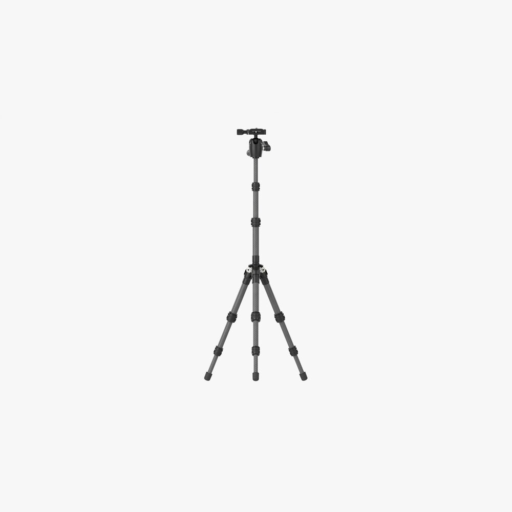 Tabletop Carbon Camera Tripod 04 3D model - Download Electronic ...