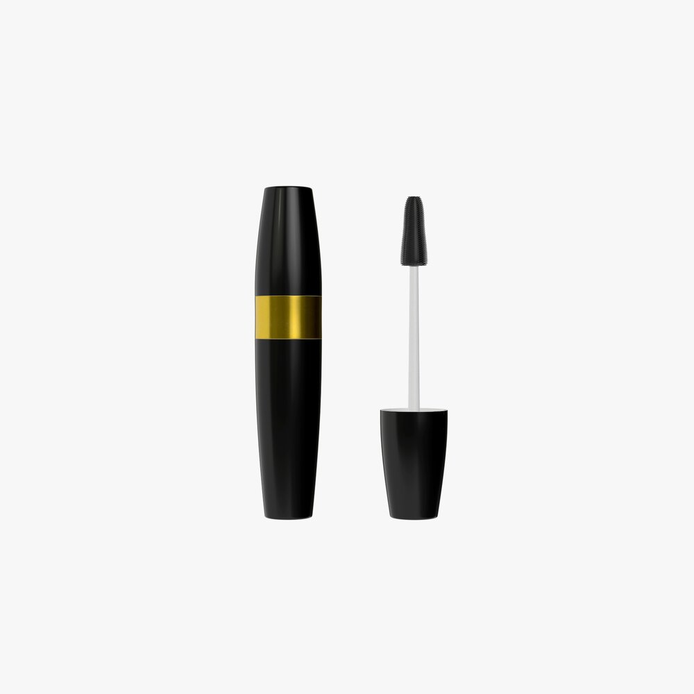 Mascara Gold 3D model - Download Health and Beauty on 3DModels.org