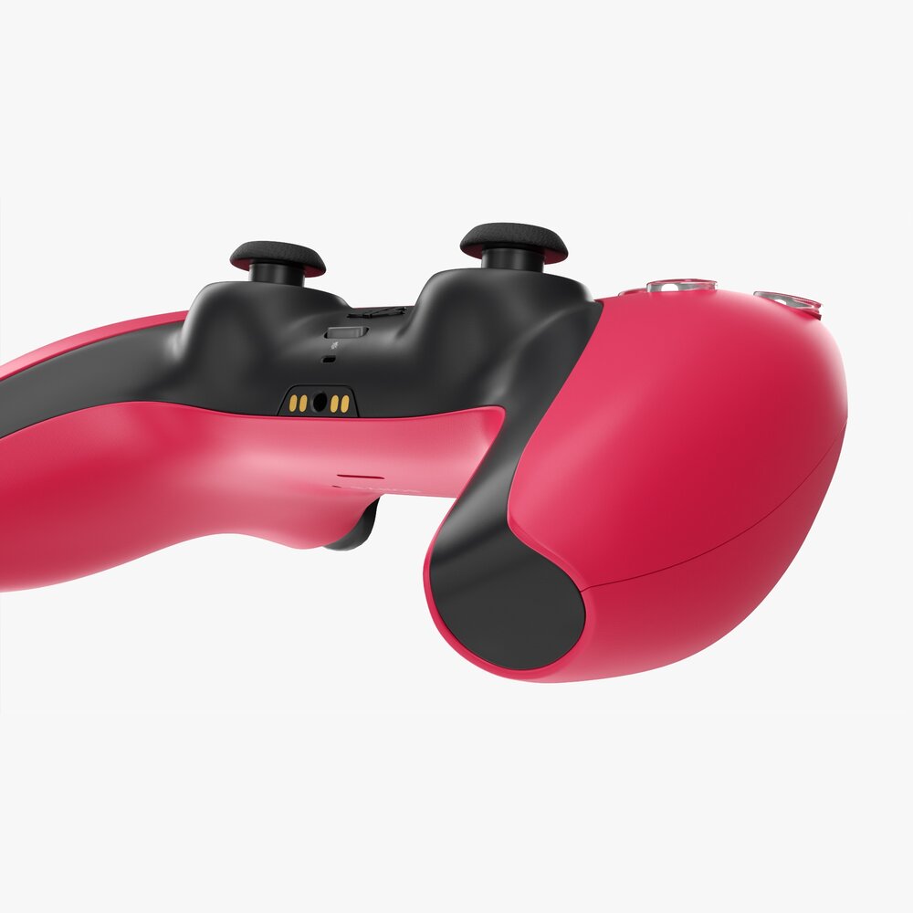 Mando Sony PlayStation 5 DualSense Cosmic Red Con Caja Modelo 3D ...
