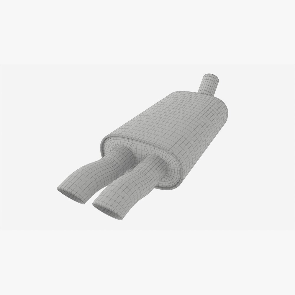 Car Exhaust Pipe 3D model - Download Vehicle equipment on 3DModels.org