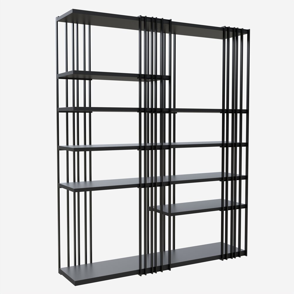 Cattelan Italia Arsenal Design Modular Bookcase 3D model - Download ...