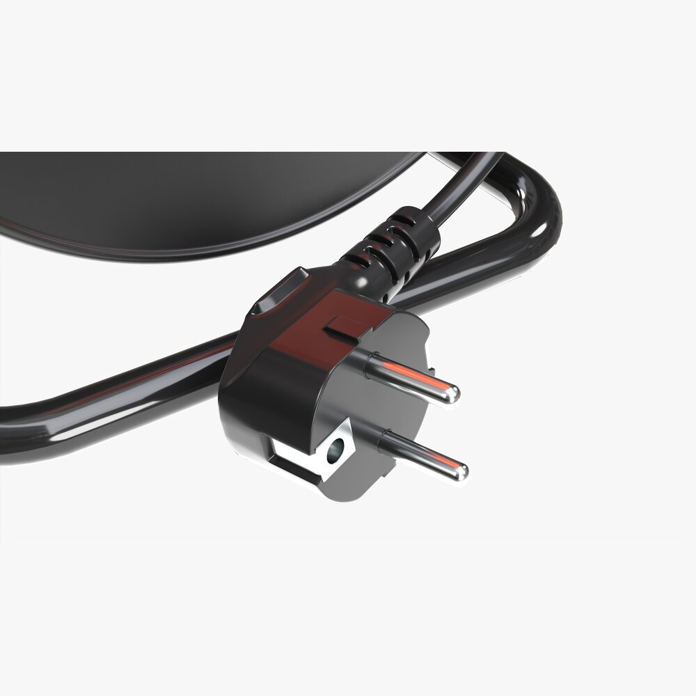Extension Cord Reel With Sockets 01 3D model - Download Tools on ...