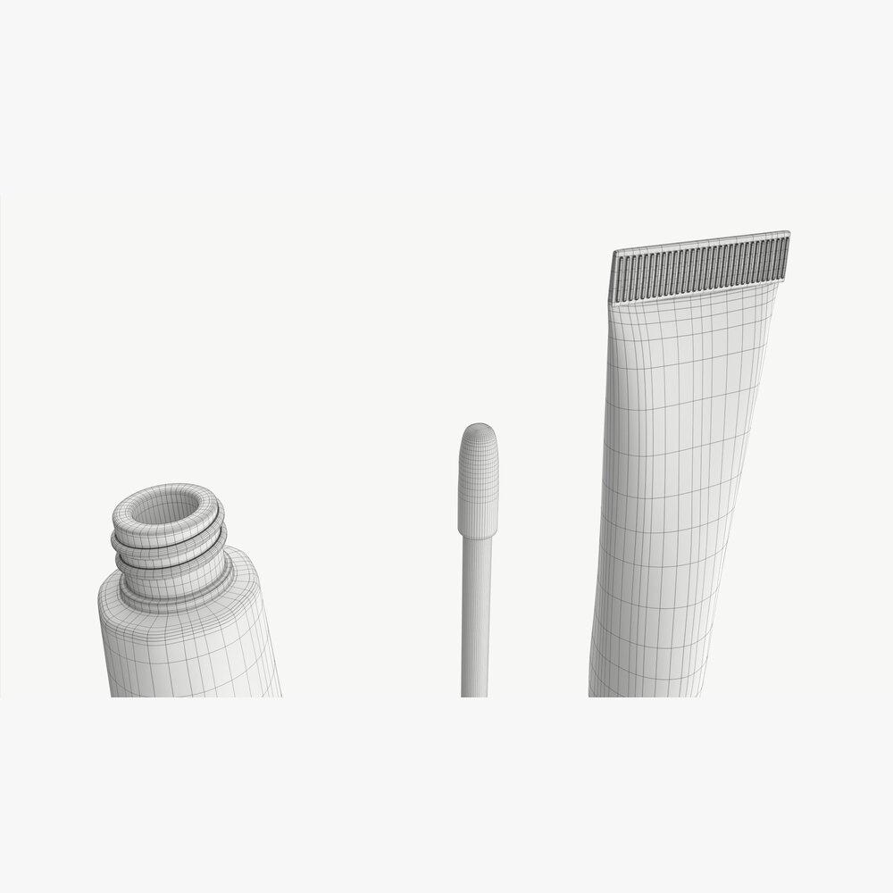 Fenty Beauty Pro Kiss Luscious Lip Balm 3D model - Download Health and ...