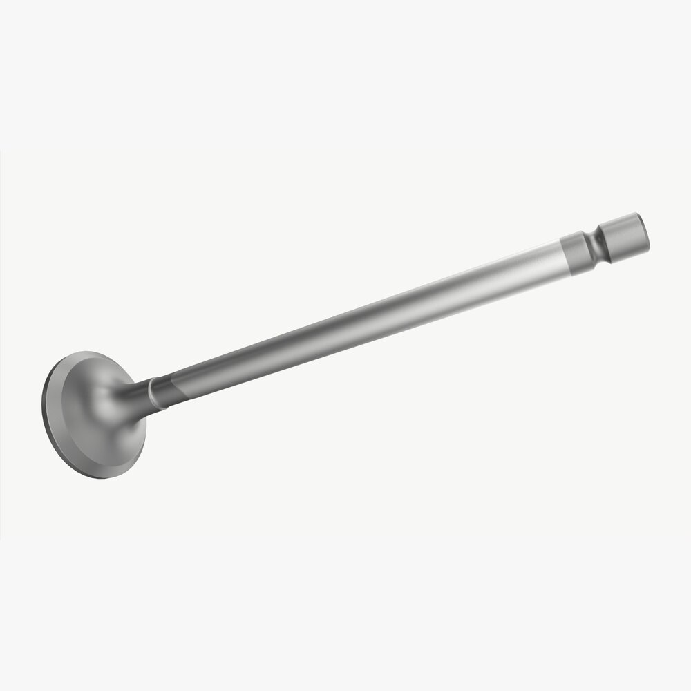 Internal Combustion Engine Valve 3D model - Download Vehicle equipment ...