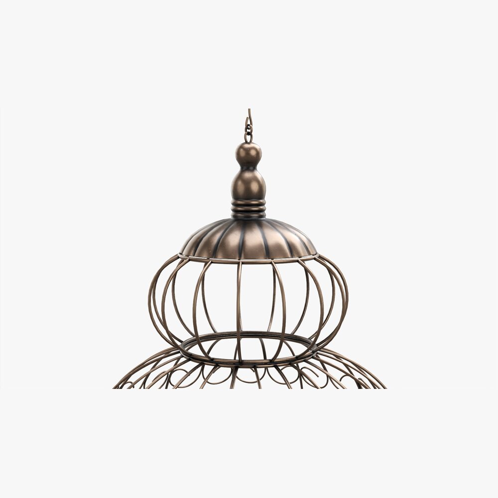Victorian Style Bird Cage 3D model - Download Hobbies on 3DModels.org