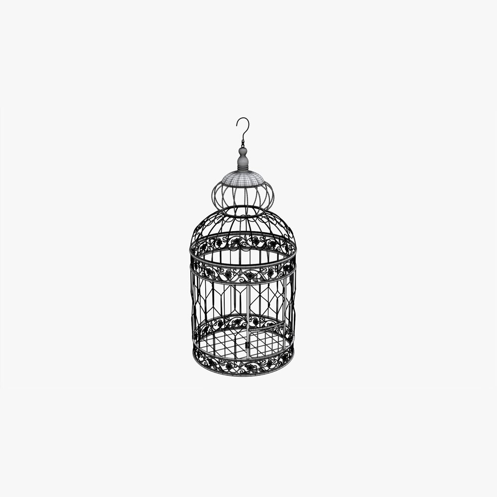 Victorian Style Bird Cage 3D model - Download Hobbies on 3DModels.org