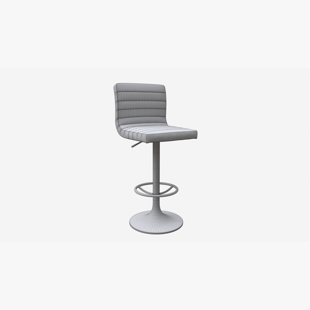 Bar Chair Aura 3D model - Download Chair on 3DModels.org