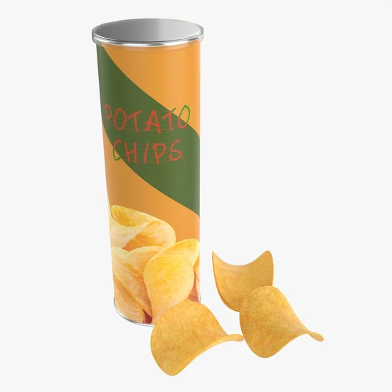Potato chips 3D Models Download - 3DModels.org