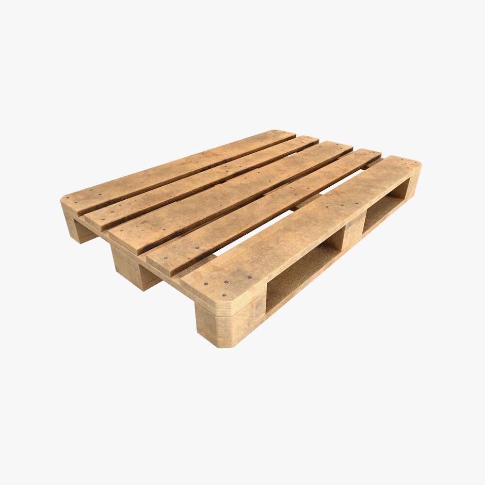 Palé Euro de Madera Sucia para Decoración Modelo 3D - Descargar ...