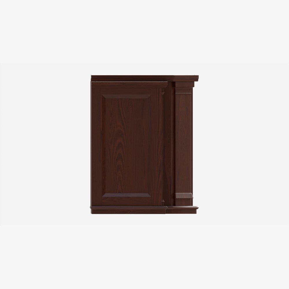 Electric Media Fireplace Wood Valmont 3D model - Download Living Room ...