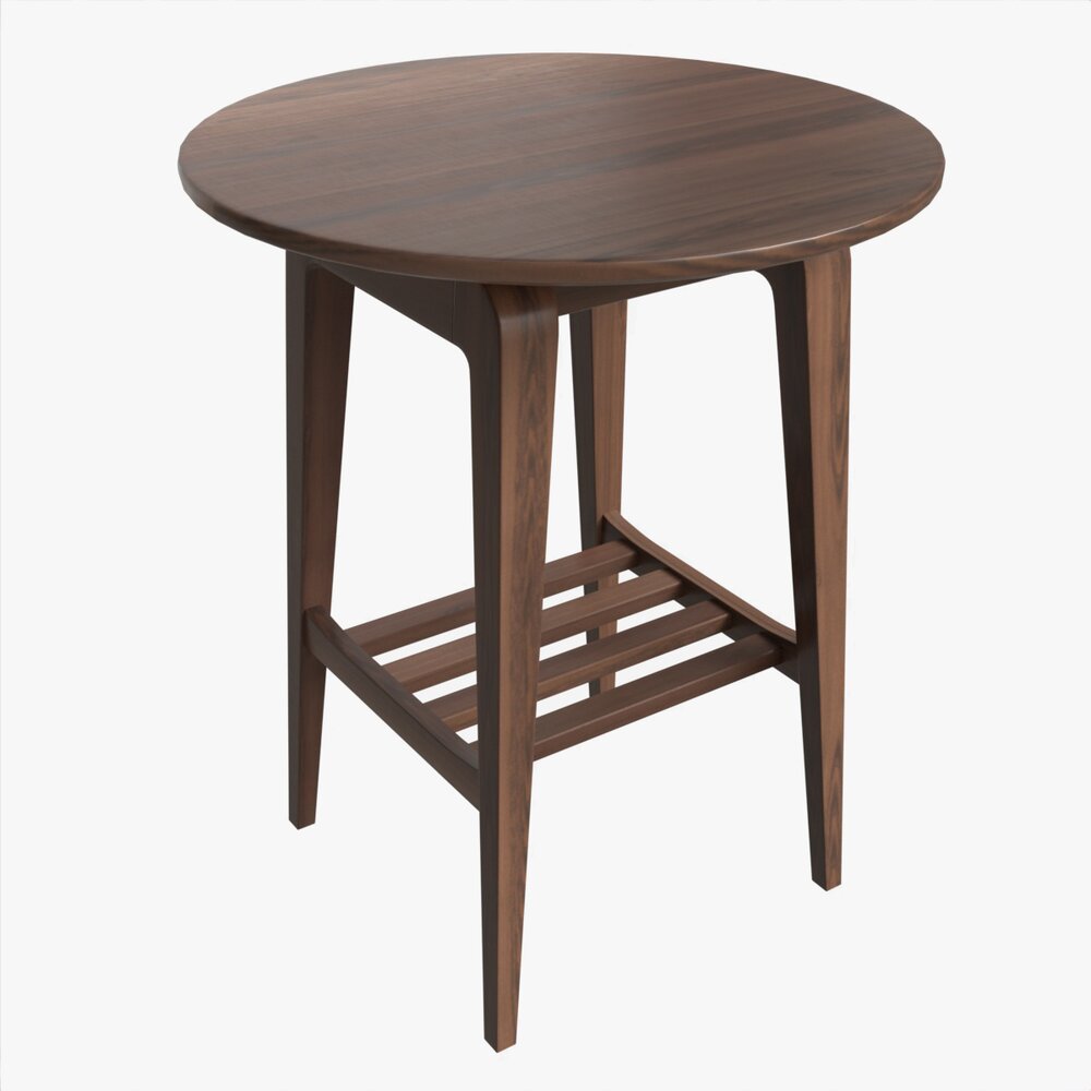 Side Table Ercol Lugo 3D model - Download Table on 3DModels.org